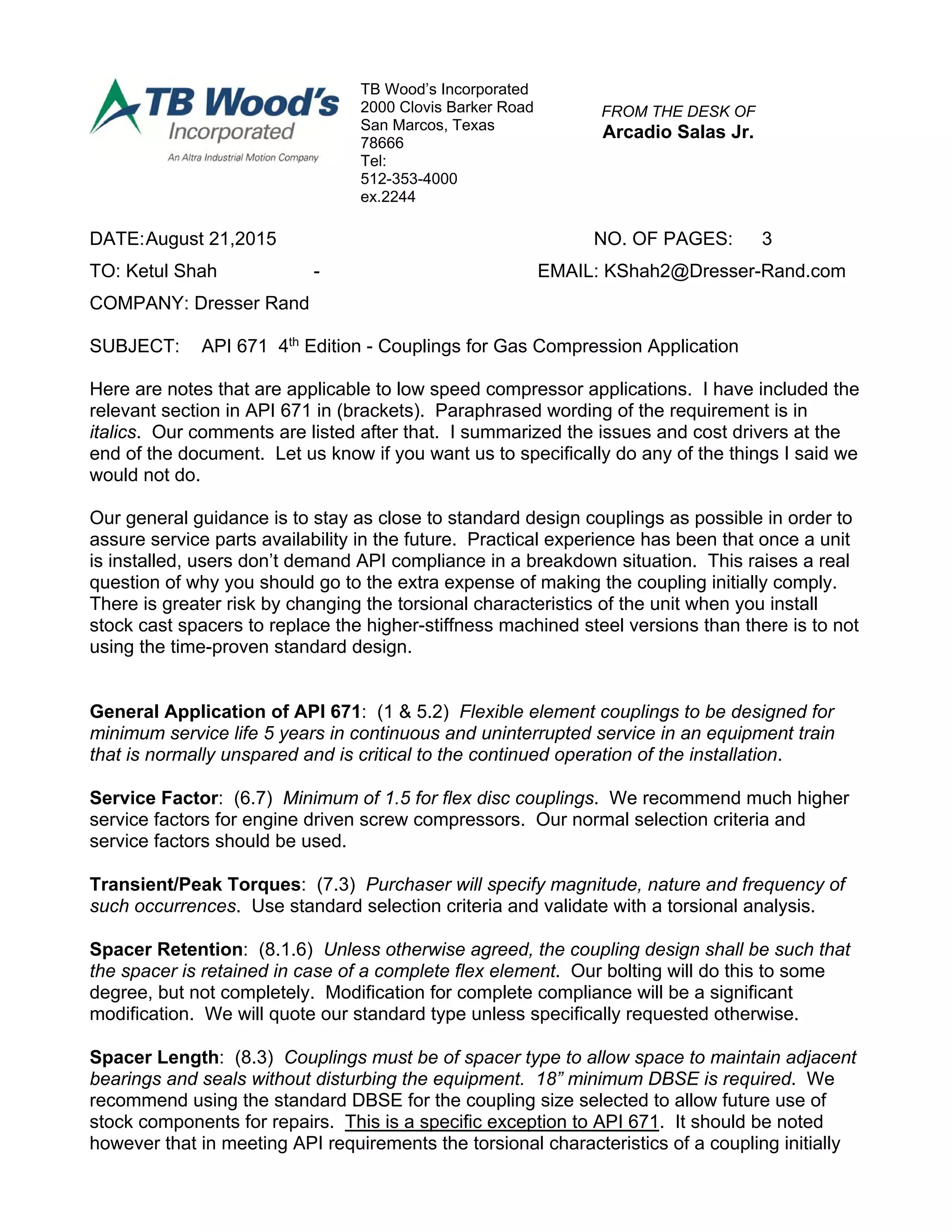 Api 671 4 th edition dresser rand ref x 46091 (3) | PDF