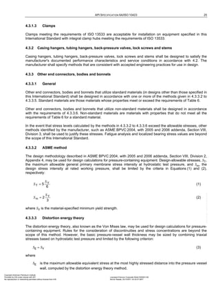 Standard API 6A-2011 for Oil & Gas Wellhead & Christmas Tree Equipment | PDF