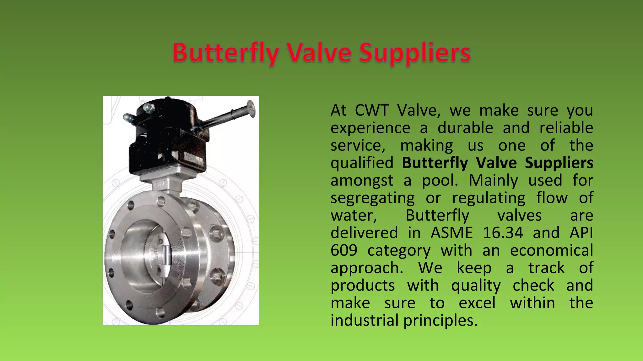 API 6D ball valve manufacturers | PPT