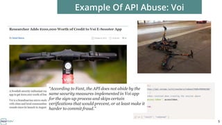 API Abuse - The Anatomy of An Attack | PPTX