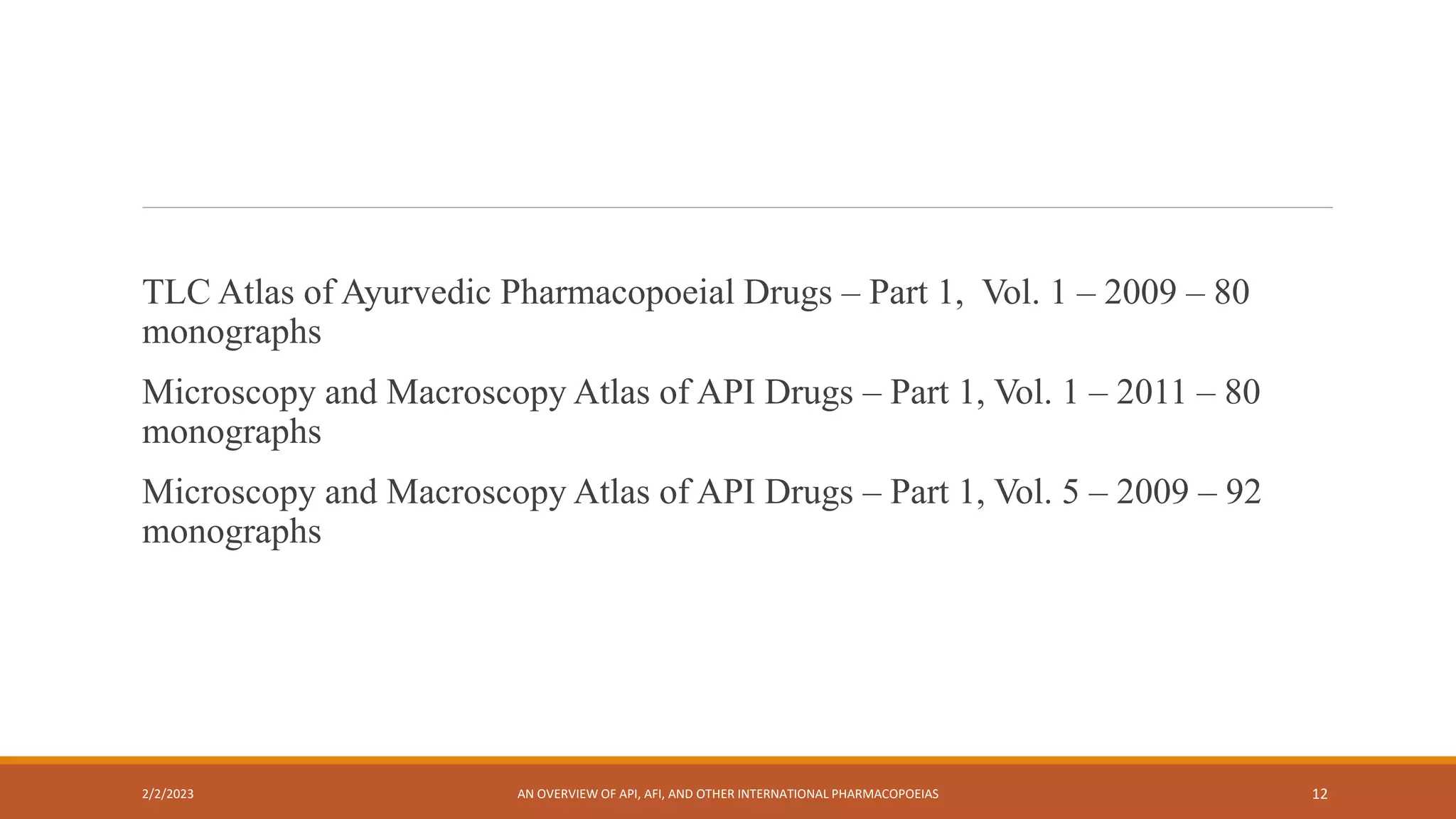 API, AFI – AN OVERVIEW BY DR AJITH KUMAR | PPTX | Pharmaceutical ...