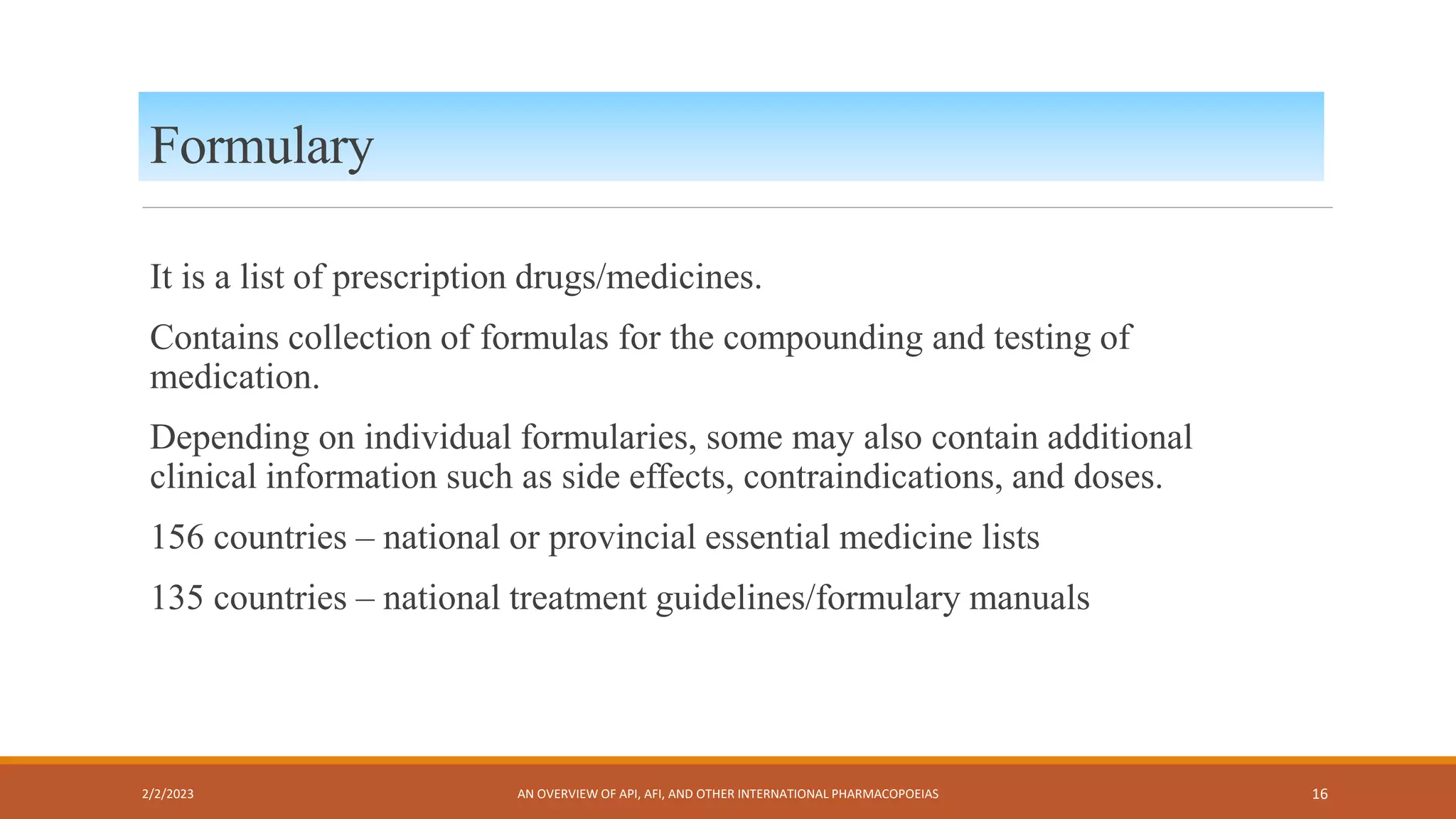 API, AFI – AN OVERVIEW BY DR AJITH KUMAR | PPTX