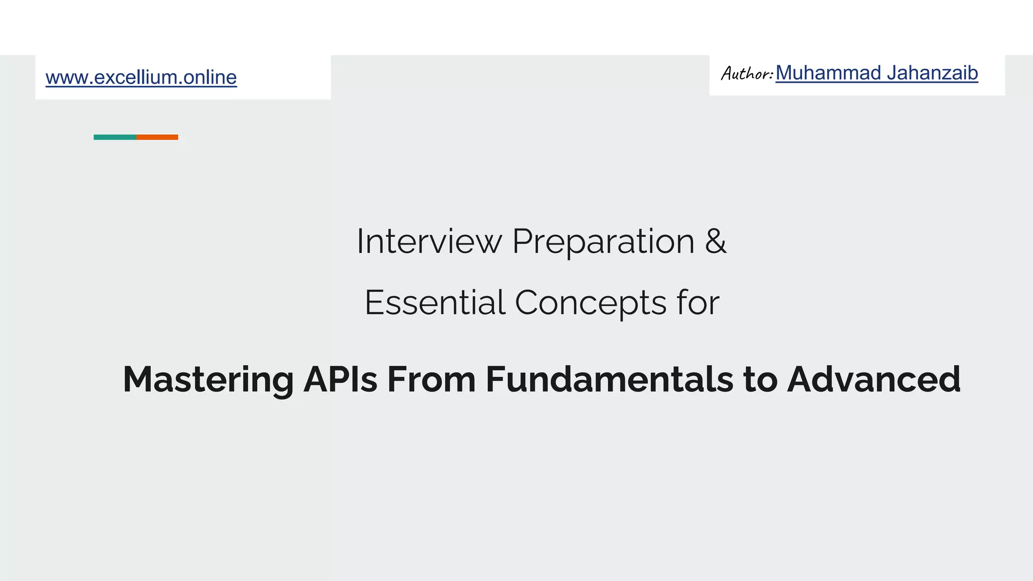 Api Application Program Interface Pptx