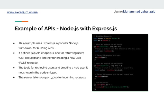API (Application program interface) | PPTX