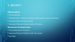Architectural considerations when building an API | PPT