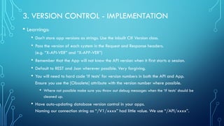 Architectural considerations when building an API | PPT