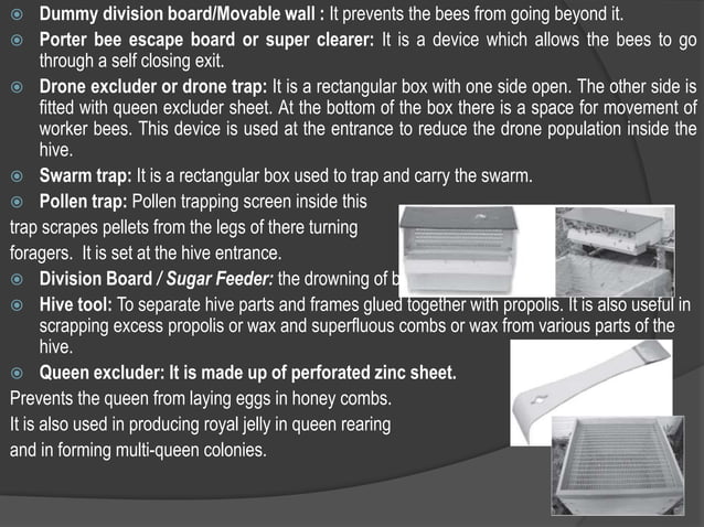 APIARY MANAGEMENT.pptx | Beekeeping | Hobbies & Interests