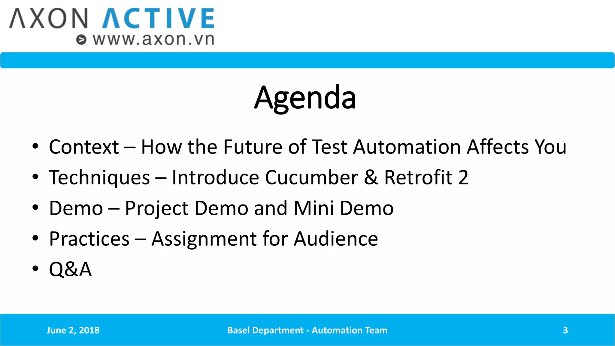 Dn Scrum Breakfast Api Automation Testing Using Retrofit And Cucumber Ppt