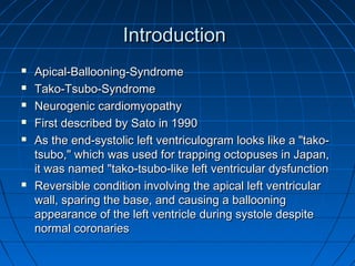 Apical Ballooning Syndrome | PPT