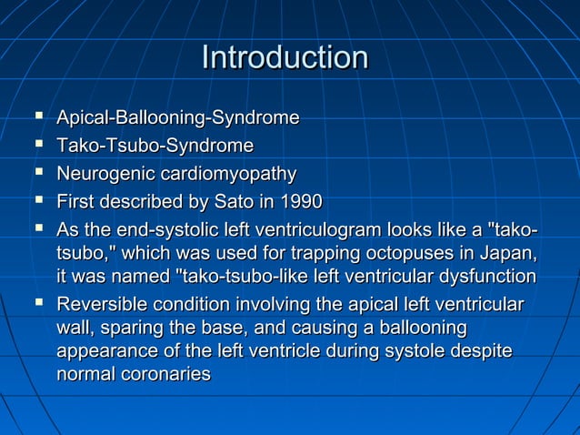 Apical Ballooning Syndrome | PPT