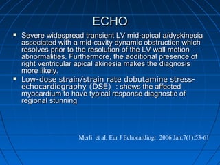 Apical Ballooning Syndrome | PPT