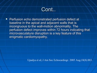 Apical Ballooning Syndrome | PPT