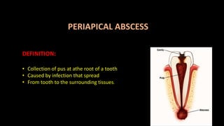 Apical lesions in dentistry | PPTX | Dental Health | Diseases and ...