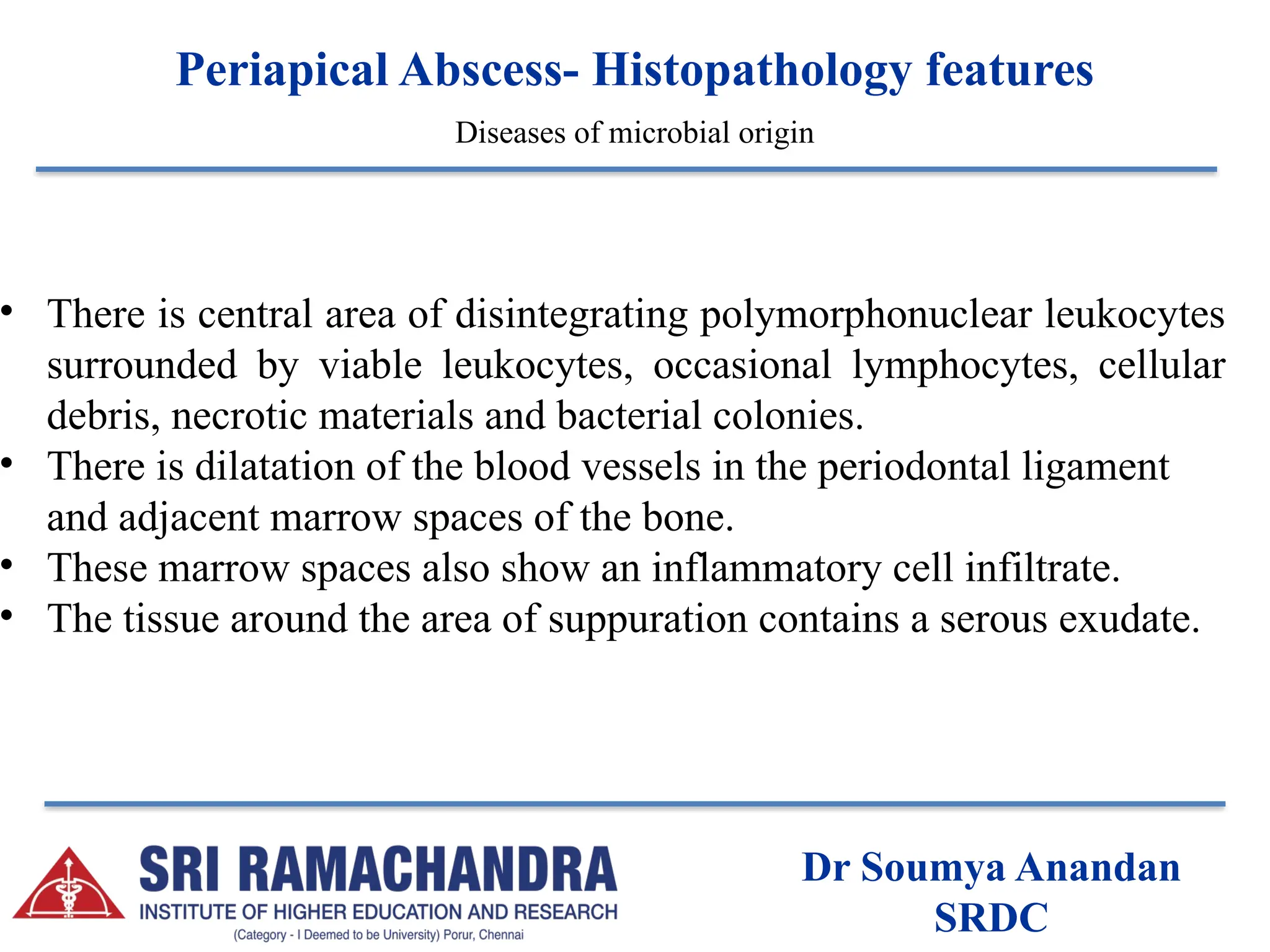 Apical peridontal cyst, Periapical abscess.pptx