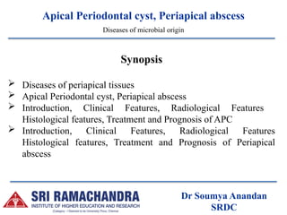 Apical peridontal cyst, Periapical abscess.pptx