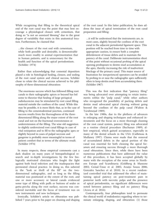 Apical termination of root canal | PDF | Dental Health | Diseases and ...