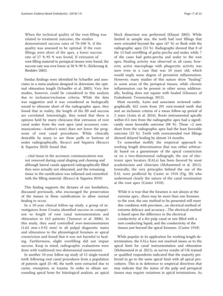 Apical termination of root canal | PDF | Dental Health | Diseases and ...