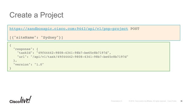 APIC EM APIs: a deep dive | PPT