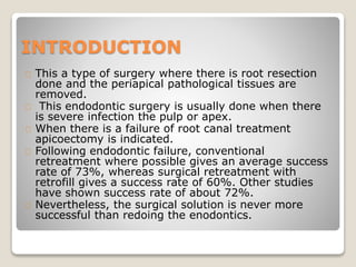 Apicoectomy | PPTX
