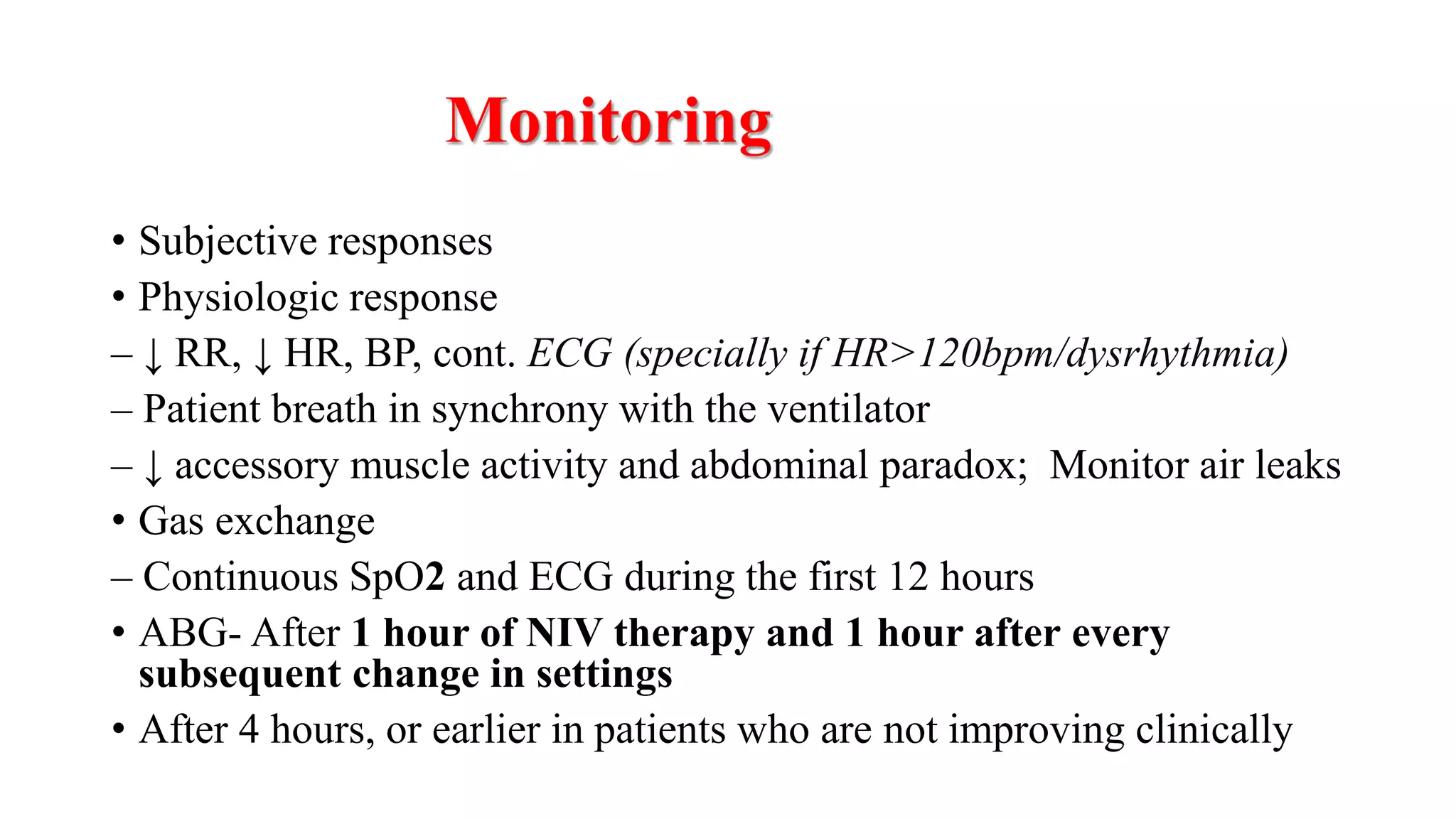 Noninvasive ventilation in COPD | PPTX