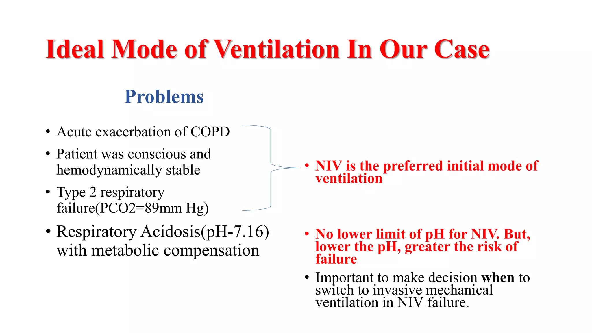 Noninvasive ventilation in COPD | PPTX
