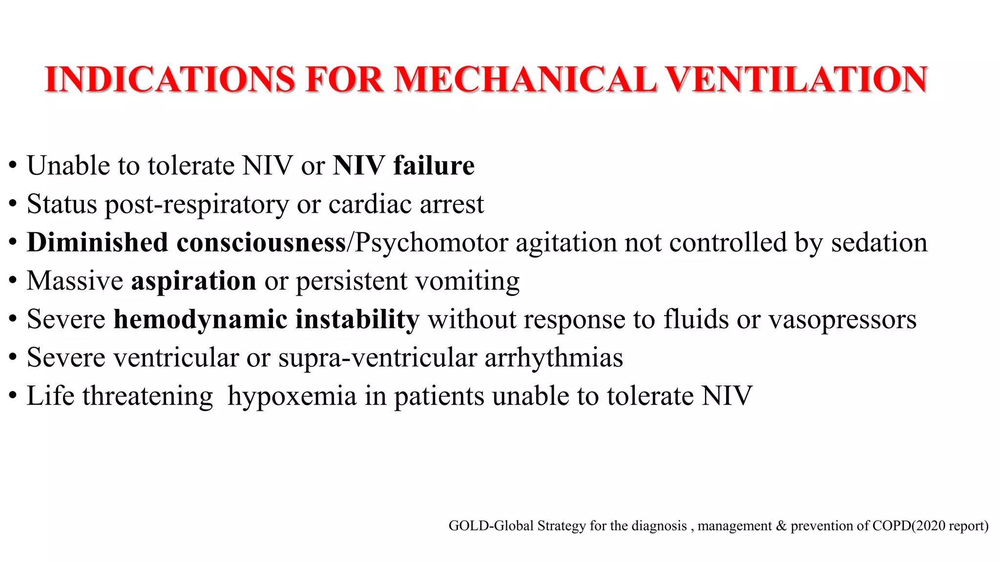 Noninvasive ventilation in COPD | PPTX