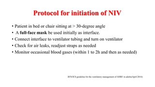 Noninvasive ventilation in COPD | PPTX