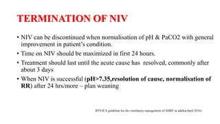 Noninvasive ventilation in COPD | PPTX