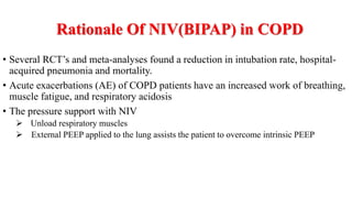 Noninvasive ventilation in COPD | PPTX