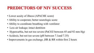 Noninvasive ventilation in COPD | PPTX