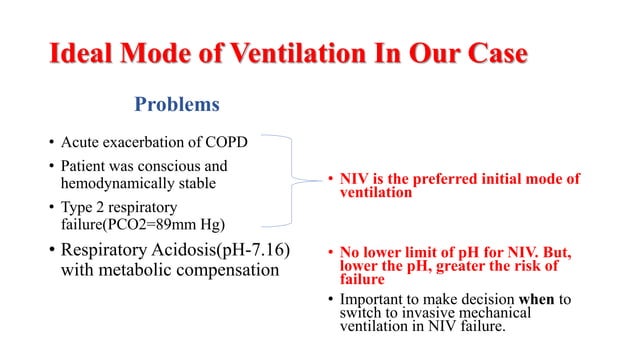 Noninvasive ventilation in COPD | PPT