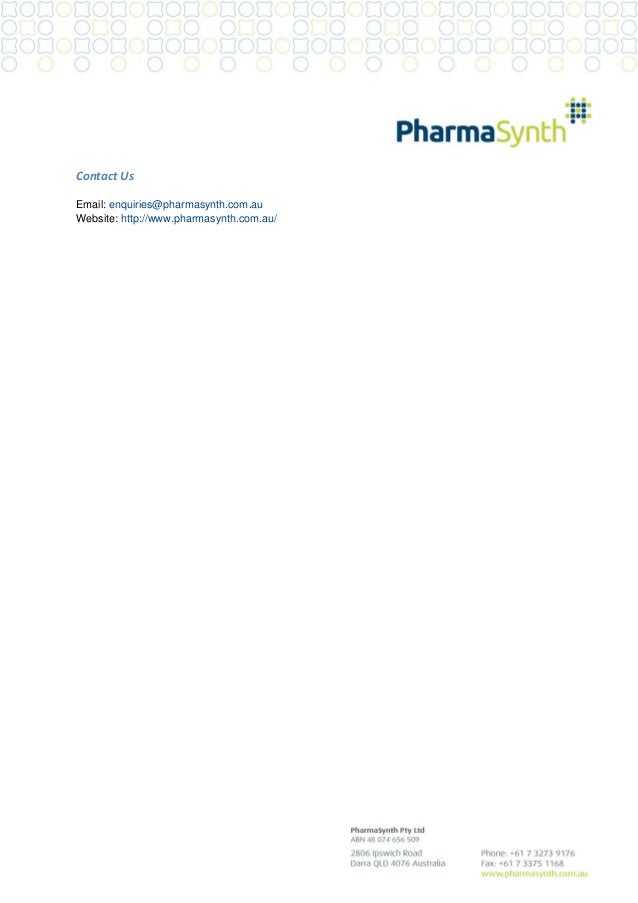 API Contract Manufacturing