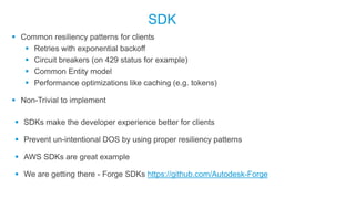 API Craft : Building Autodesk Forge APIs | PPT