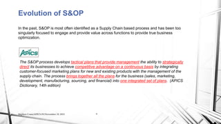 Apics – trends shaping evolution of s& integrated business planning ...