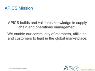 APICS-CI DMARC Kaizen Event | PPT