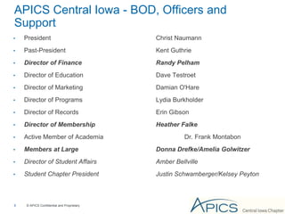 APICS-CI DMARC Kaizen Event | PPT