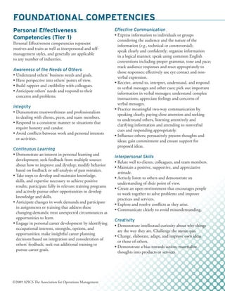 Apics Competency Model | PDF