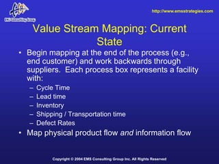Lean and the Extended Value Stream | PPTX