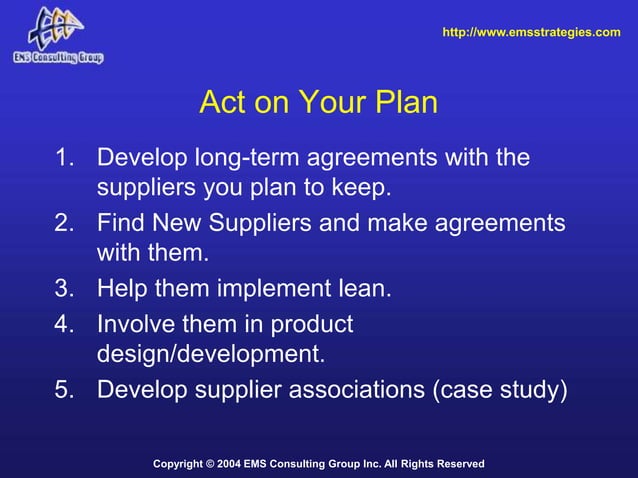 Lean and the Extended Value Stream | PPTX