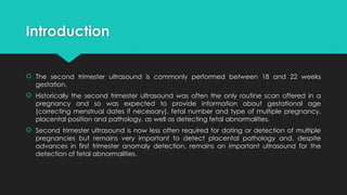 A pictorial guide for the 2nd Trimester USG | PPTX