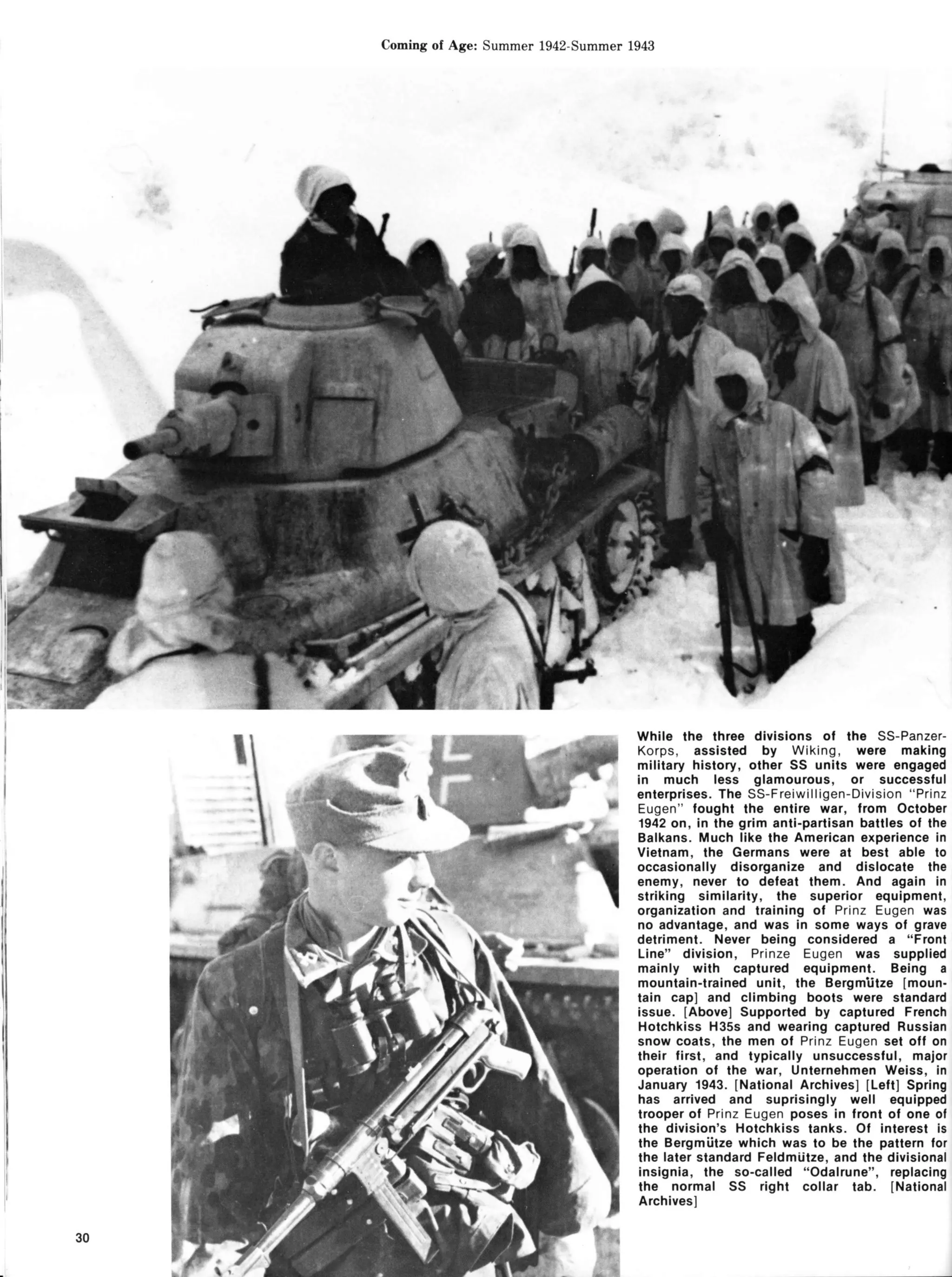 A Pictorial history of the formations of the Waffen SS | PDF