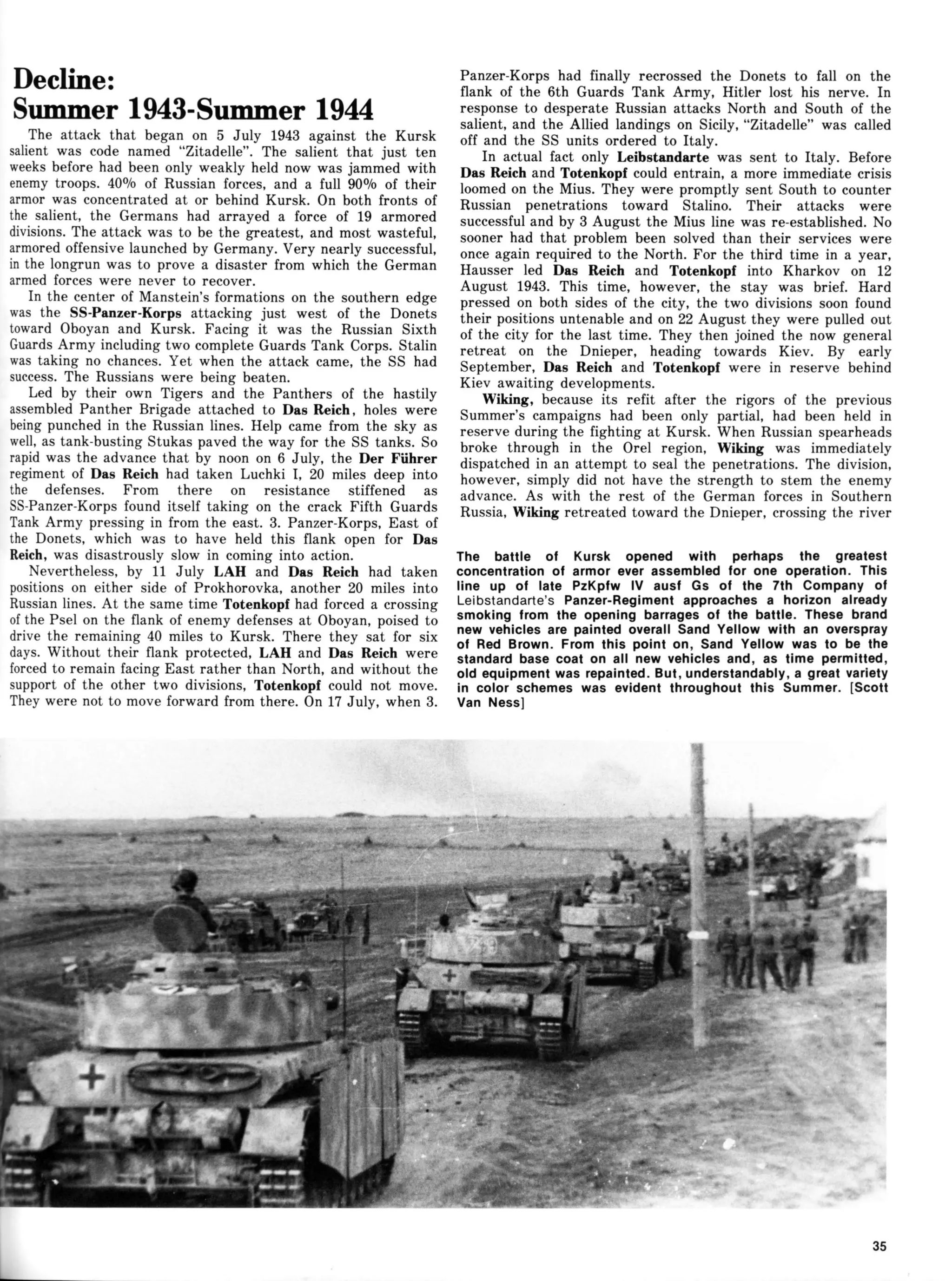 A Pictorial history of the formations of the Waffen SS | PDF