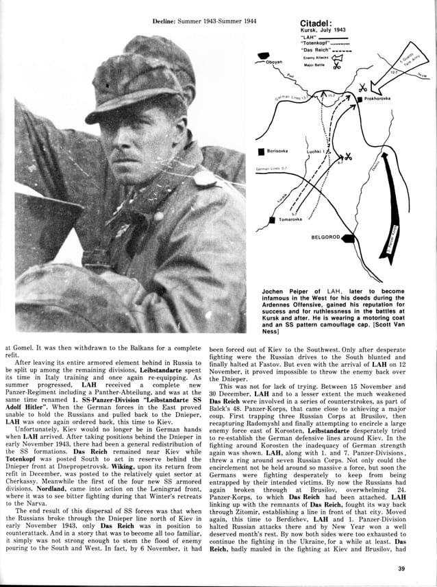 A Pictorial history of the formations of the Waffen SS | PDF