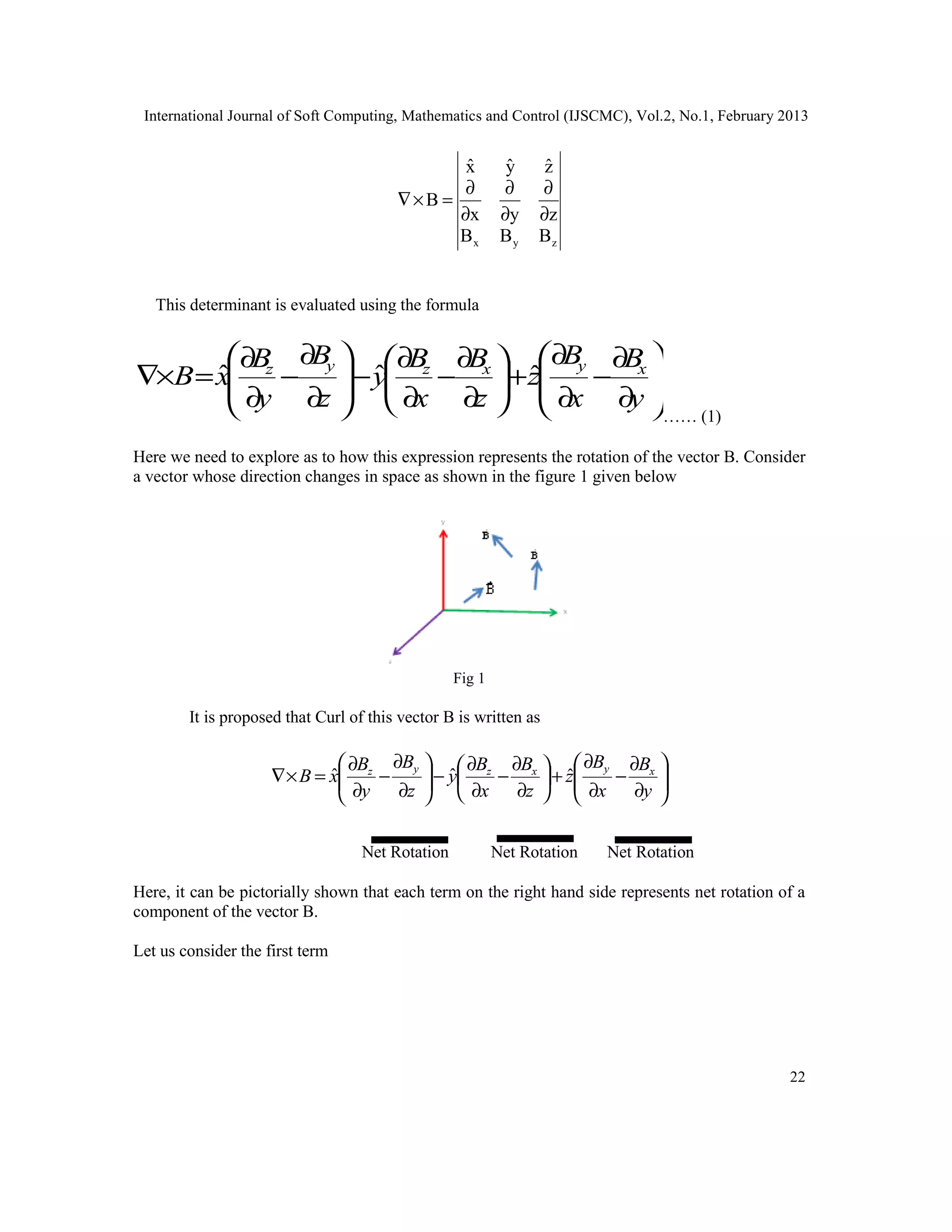 A pictorial method of visualizing curl & determinant operation utilized in electromagnetics | PDF