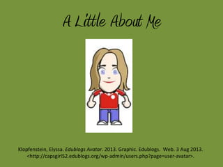 LIBS 602 Final Portfolio Assignment/Conference Presentation | PPT