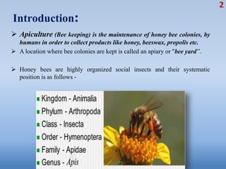 apiculture and its advantages and disadvantages | PDF