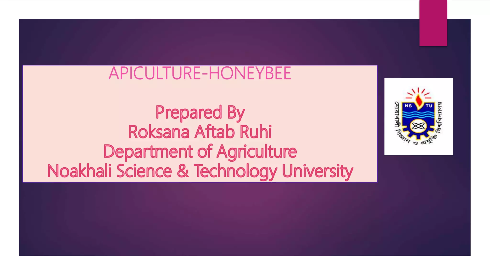 Apiculture | PPT