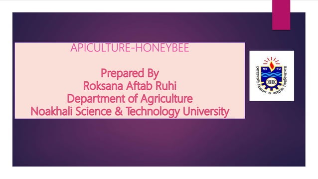 Apiculture | PPT