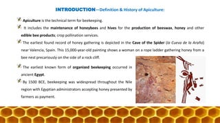 Introduction to Honeybees and Apiculture | PDF