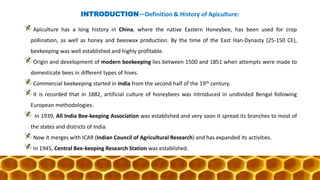 Introduction to Honeybees and Apiculture | PDF
